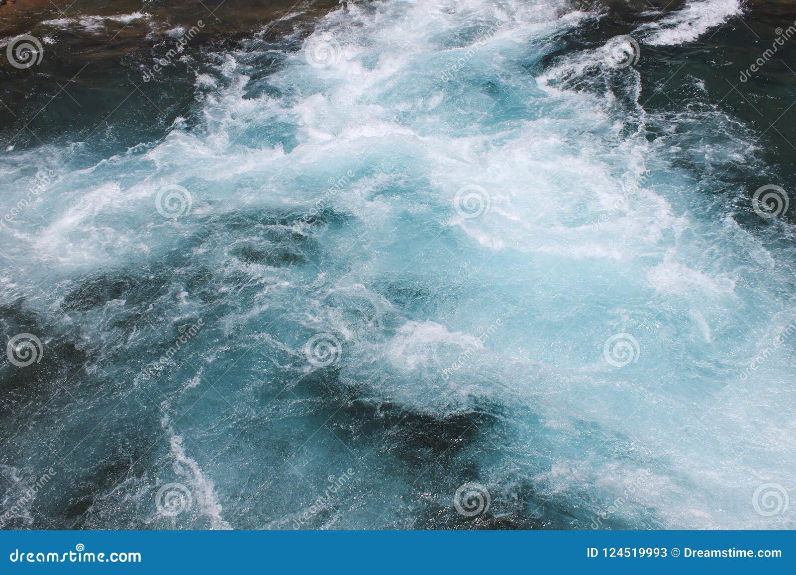 Mountain River, Rushing Water Flowing Texture Stock Image - Image of ...