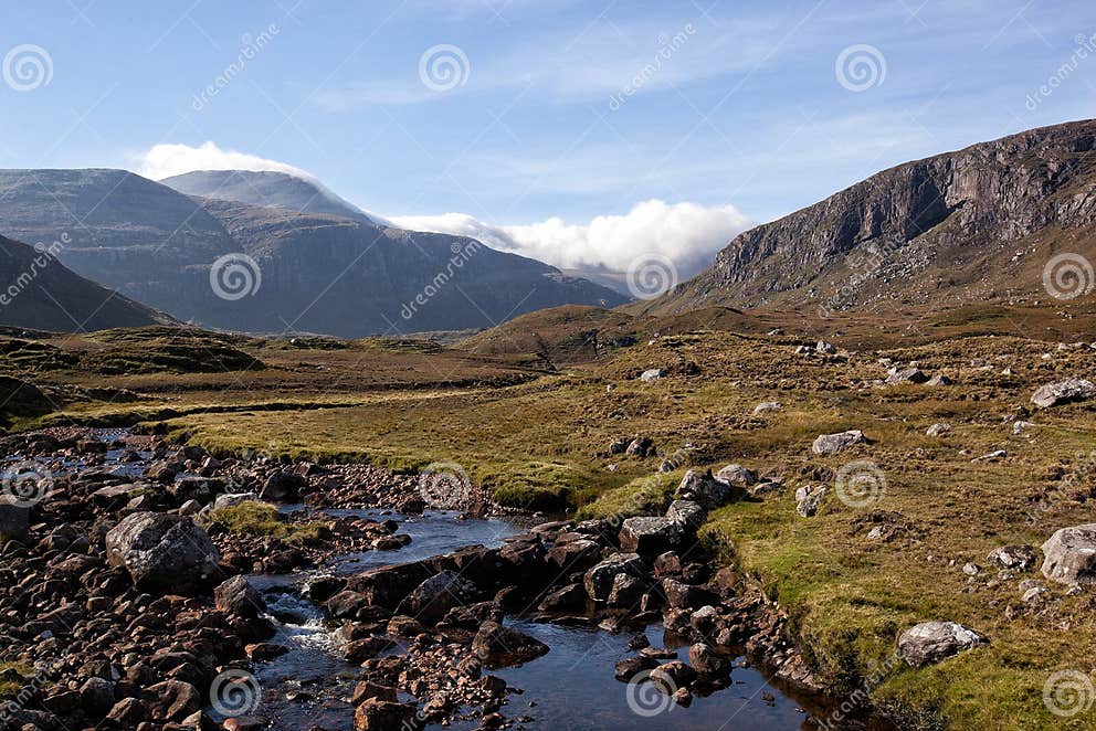Mountain river source stock image. Image of rock, range - 61114809
