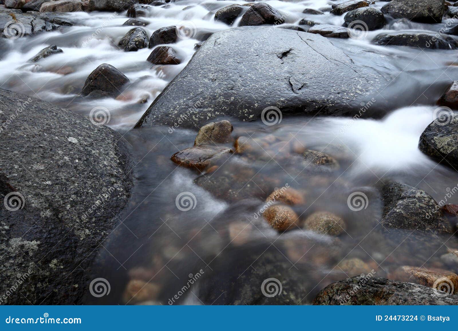 Mountain river with stones stock photo. Image of tourism - 24473224