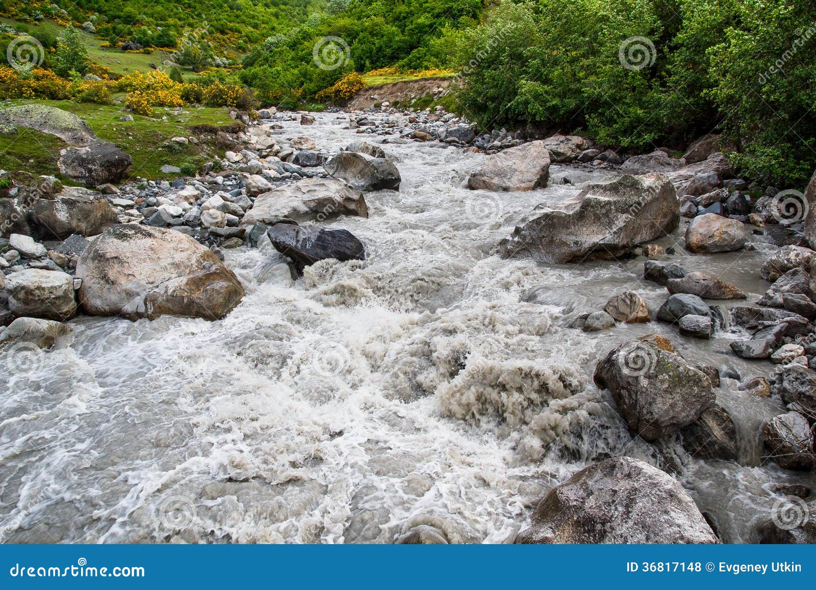 Mountain River Royalty Free Stock Photos - Image: 36817148
