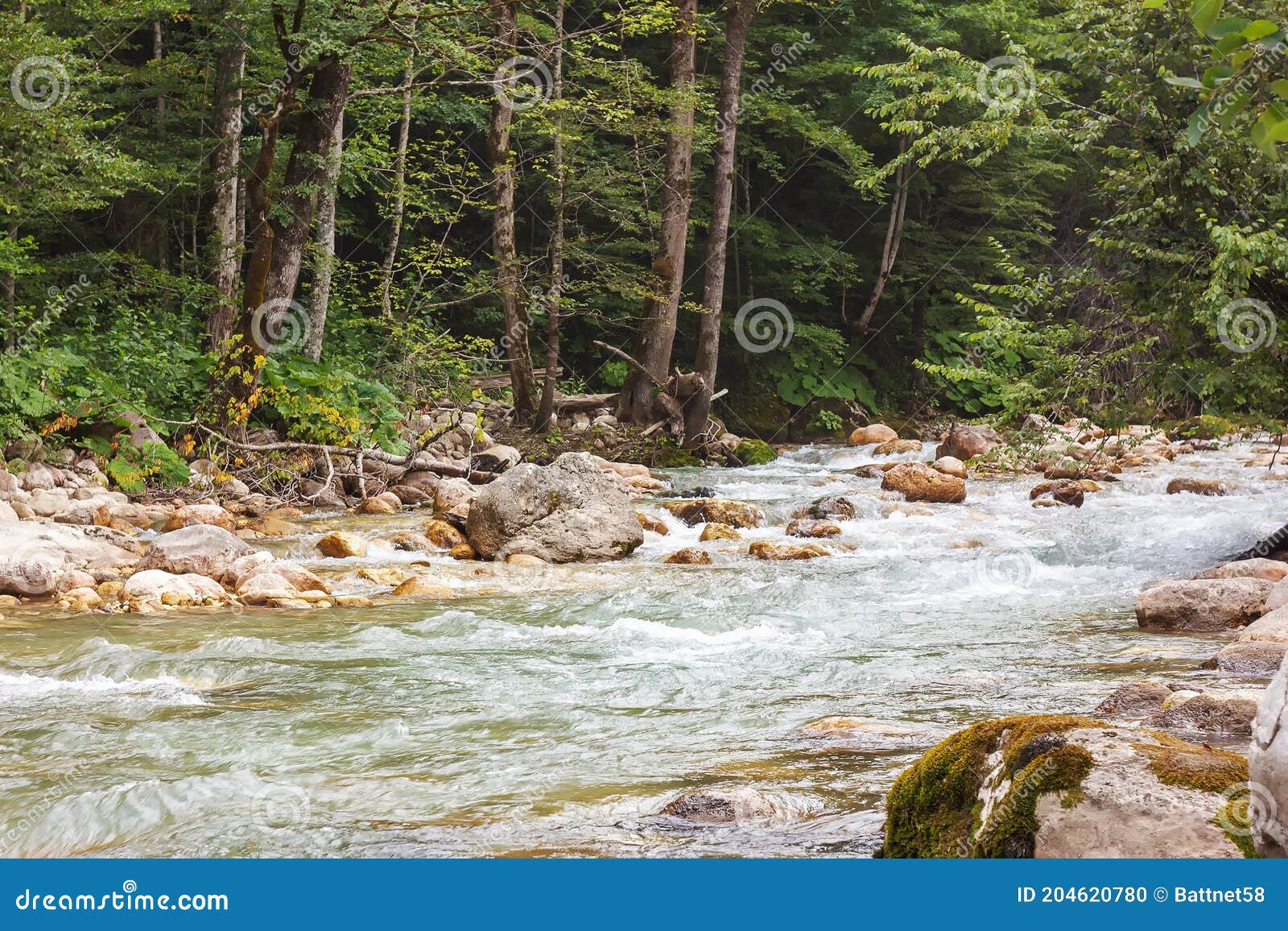 River Mountain Origin Clean Water. Stock Photo - Image of origin ...