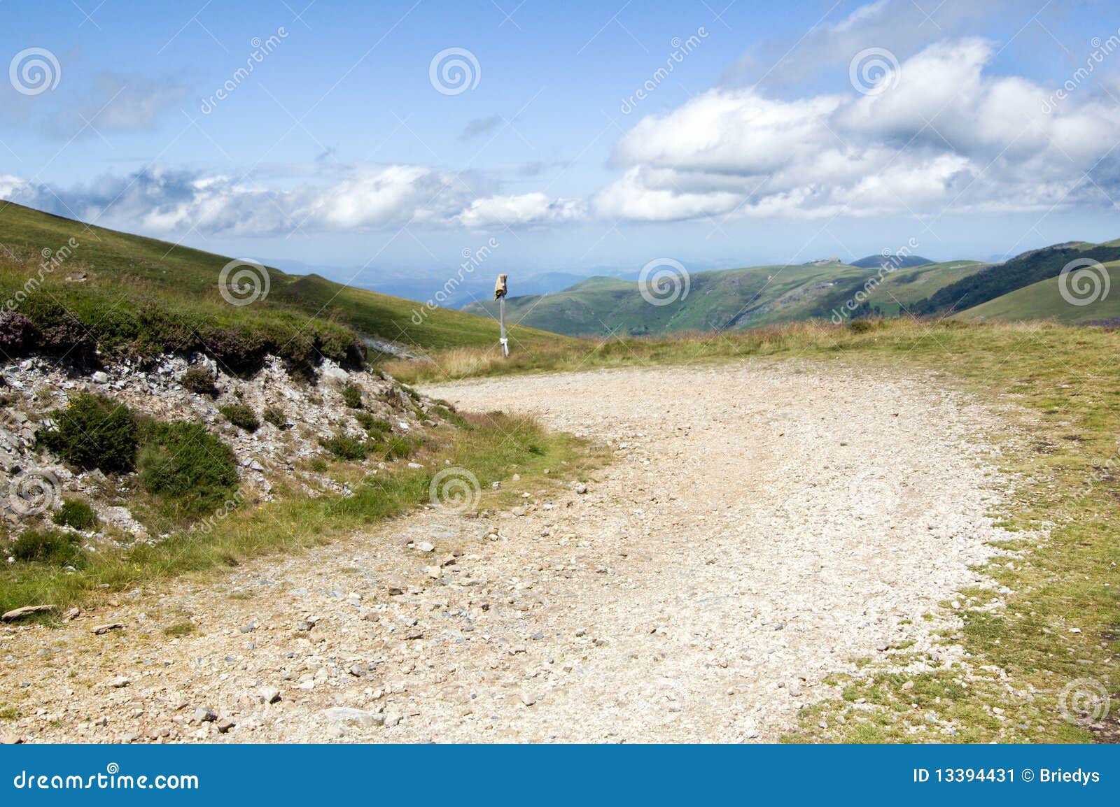 Mountain road stock image. Image of horizontal, peak - 13394431