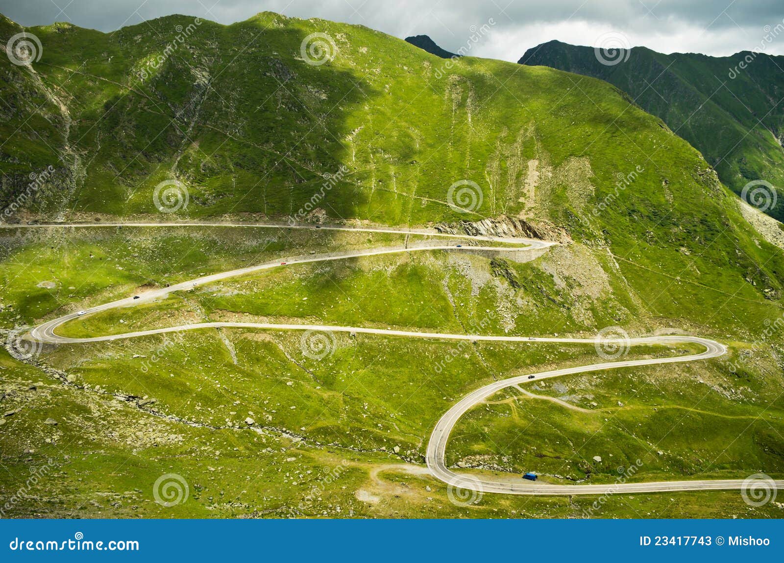 Mountain road stock image. Image of road, land, outdoor - 23417743