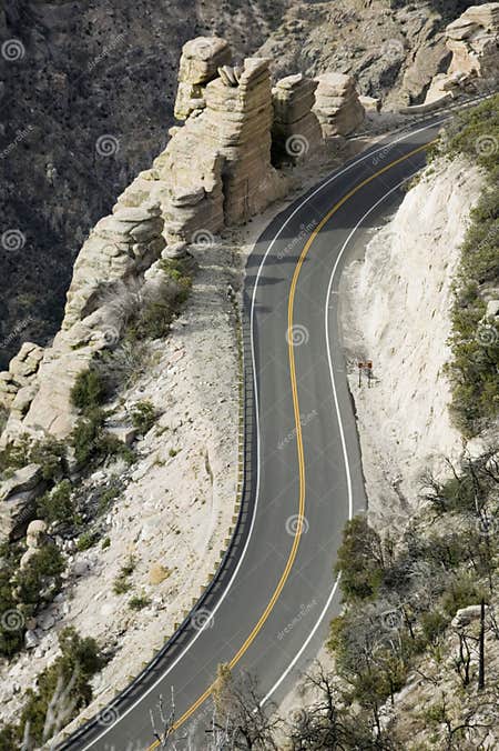 Mountain road stock image. Image of mountain, exercise - 660941