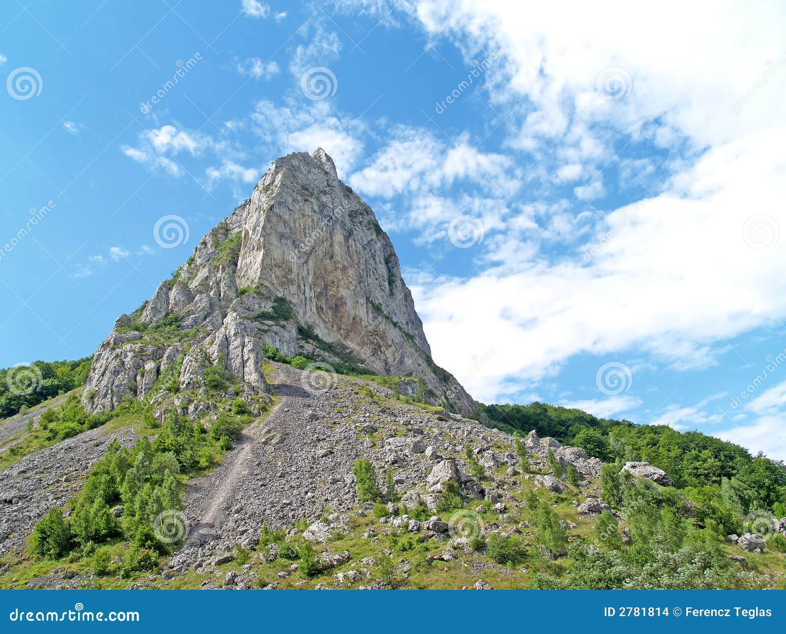 Mountain Rock Sky Bridge Water Stock Photo | CartoonDealer.com #127047258