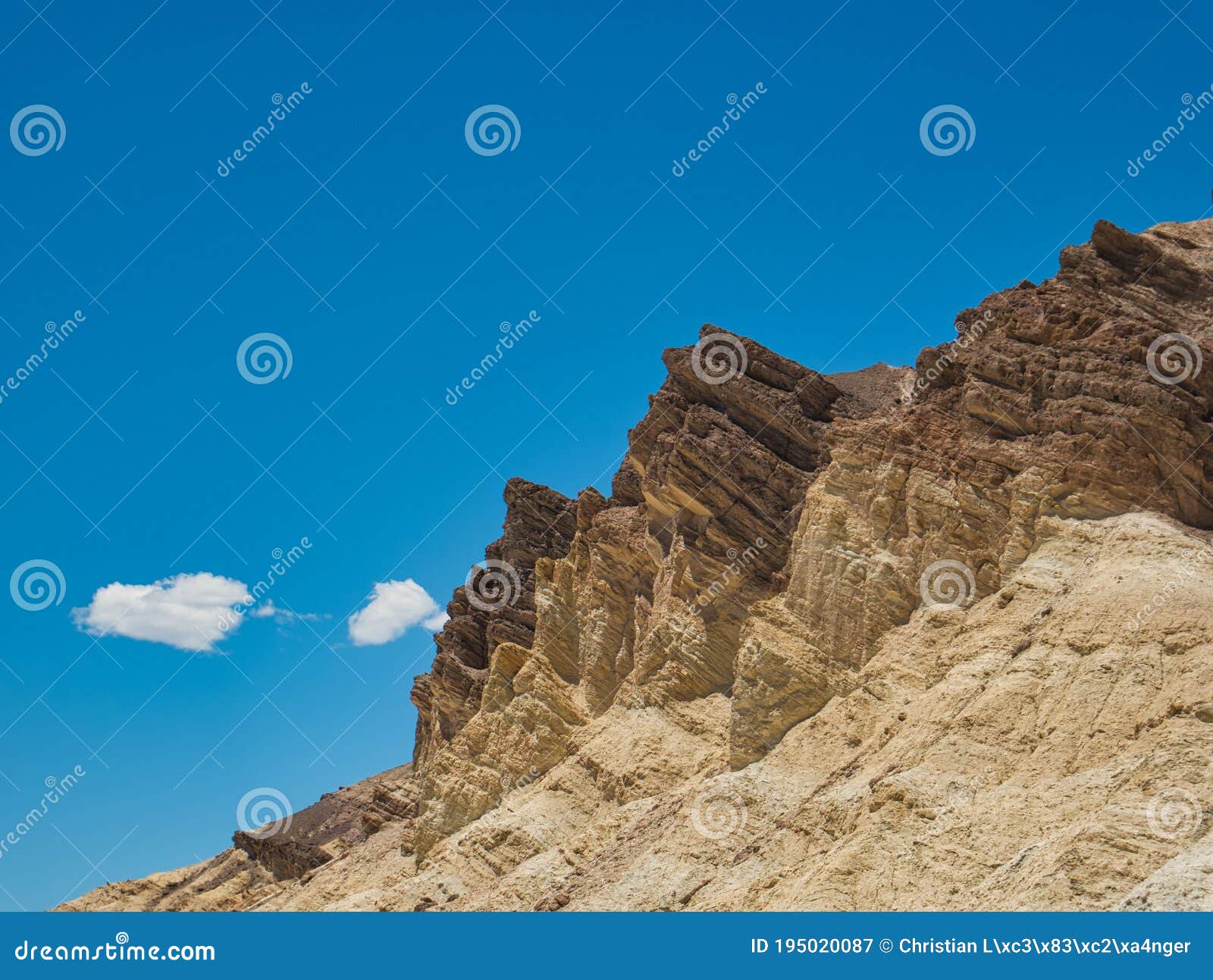 A Mountain of Rocks with Different Colors Stock Image - Image of stone ...