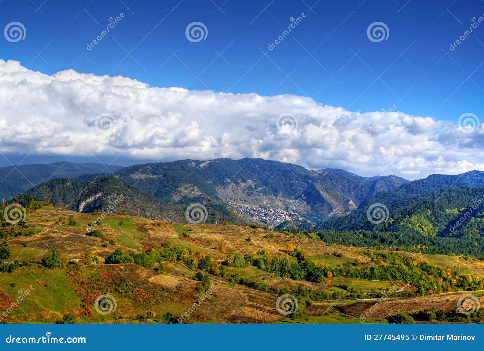 Mountain Rodopi stock image. Image of landscape, panorama - 27745495