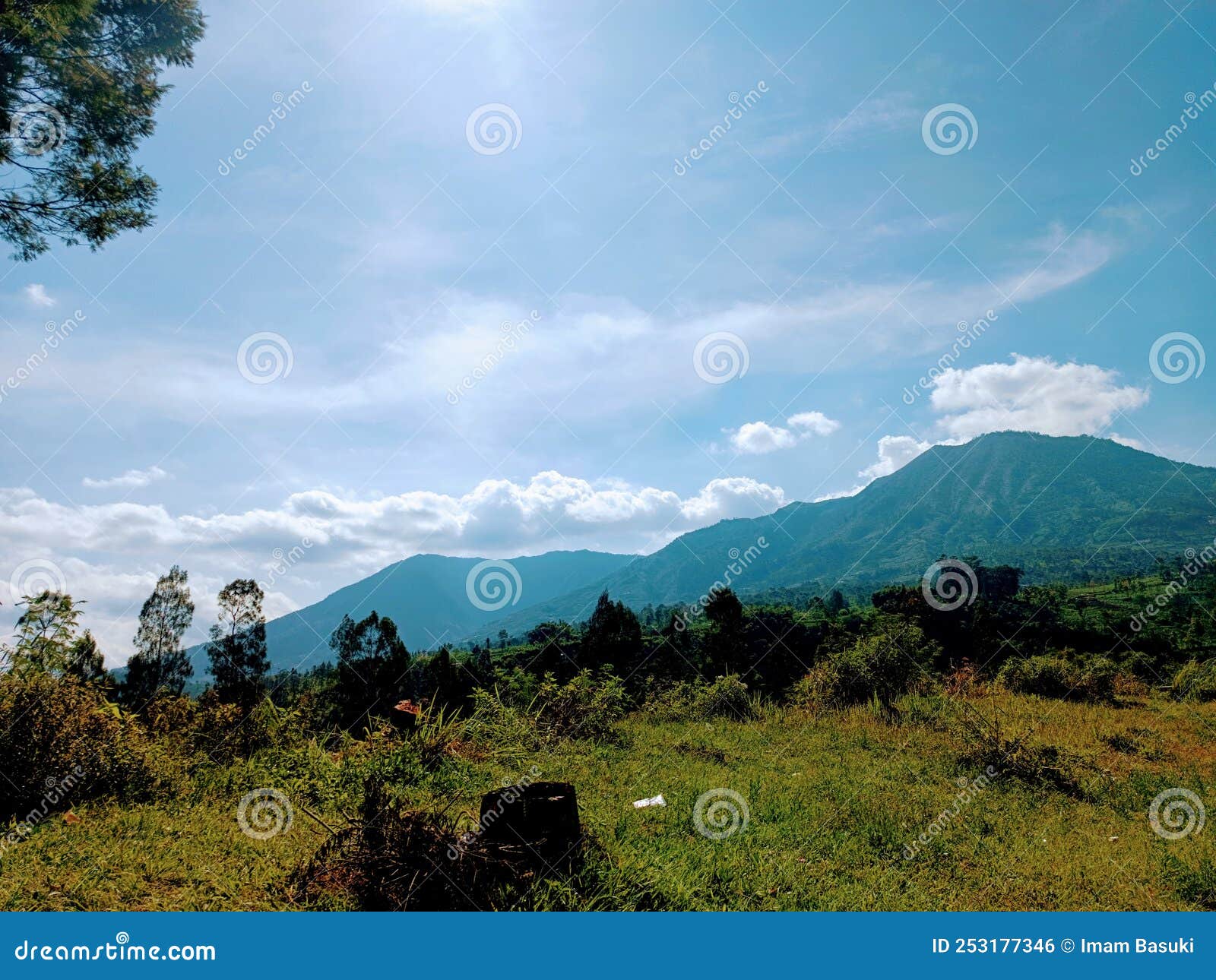 Mountain Scenery during the Day Stock Photo - Image of grass, scenery ...