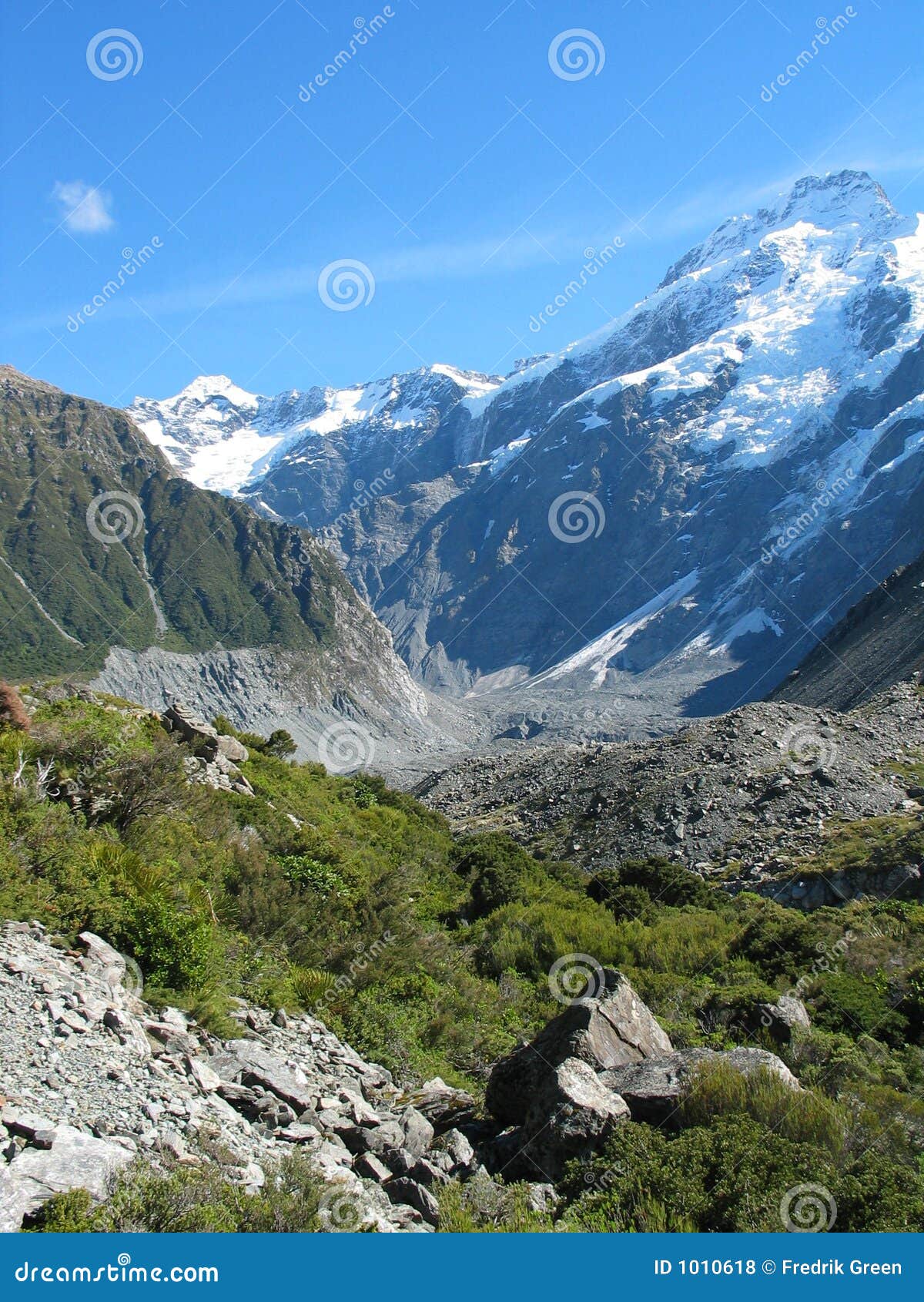 Mountain side stock photo. Image of rocky, mountain, capped - 1010618