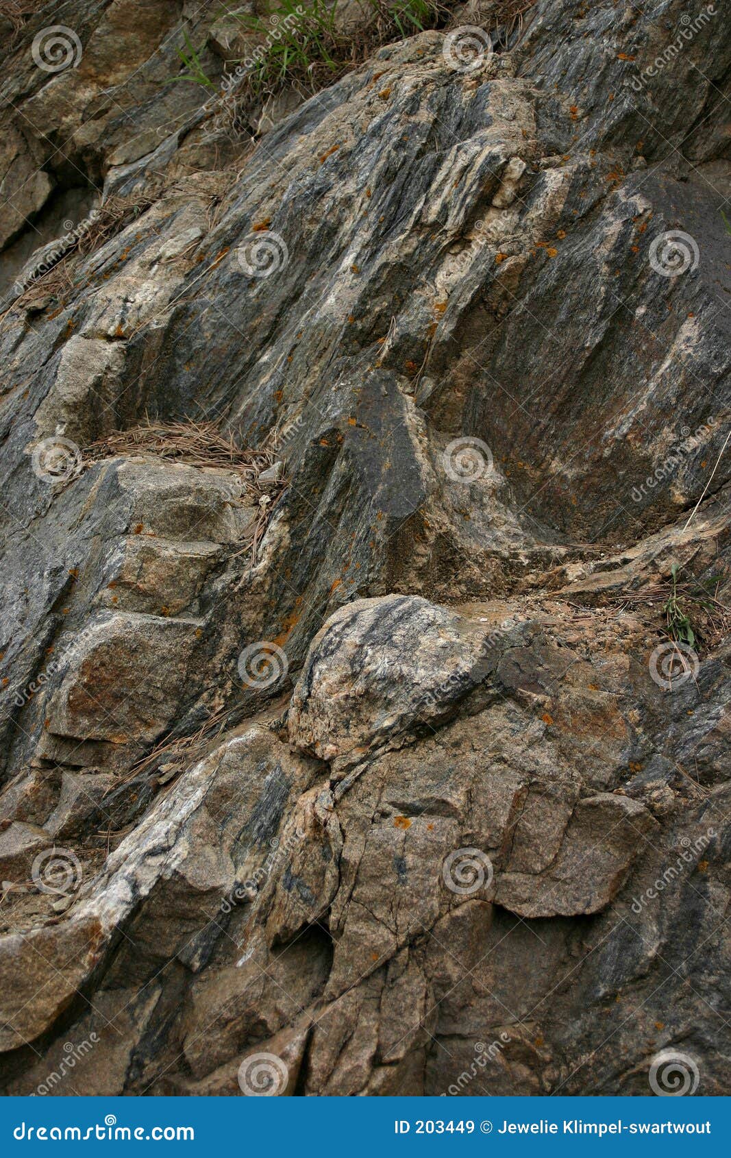 Mountain Side stock image. Image of boulder, rockies, mountain - 203449