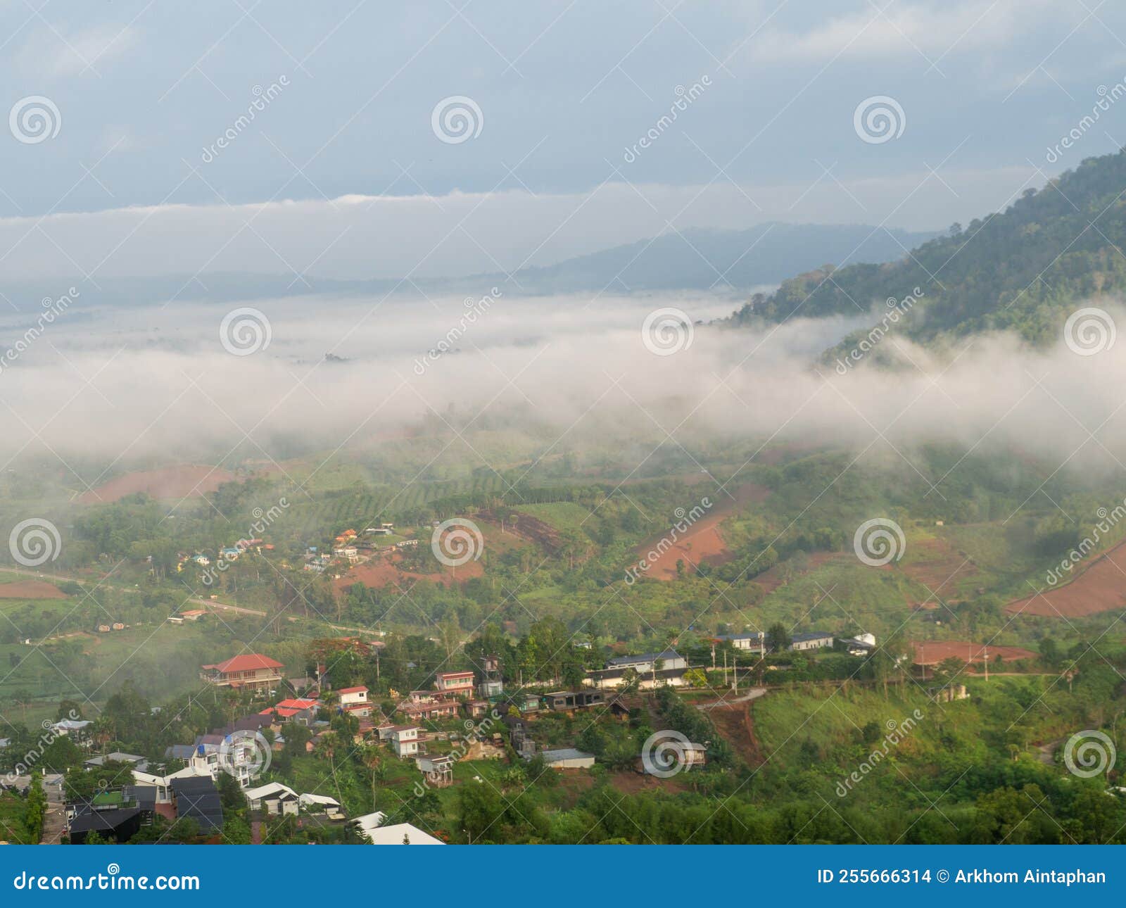 Mountain and Sky at Phetchabun Stock Photo - Image of cloud, climb ...