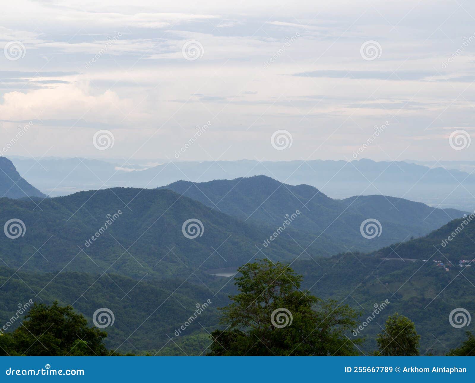 Mountain and Sky at Phetchabun Stock Image - Image of cloud, interlaken ...