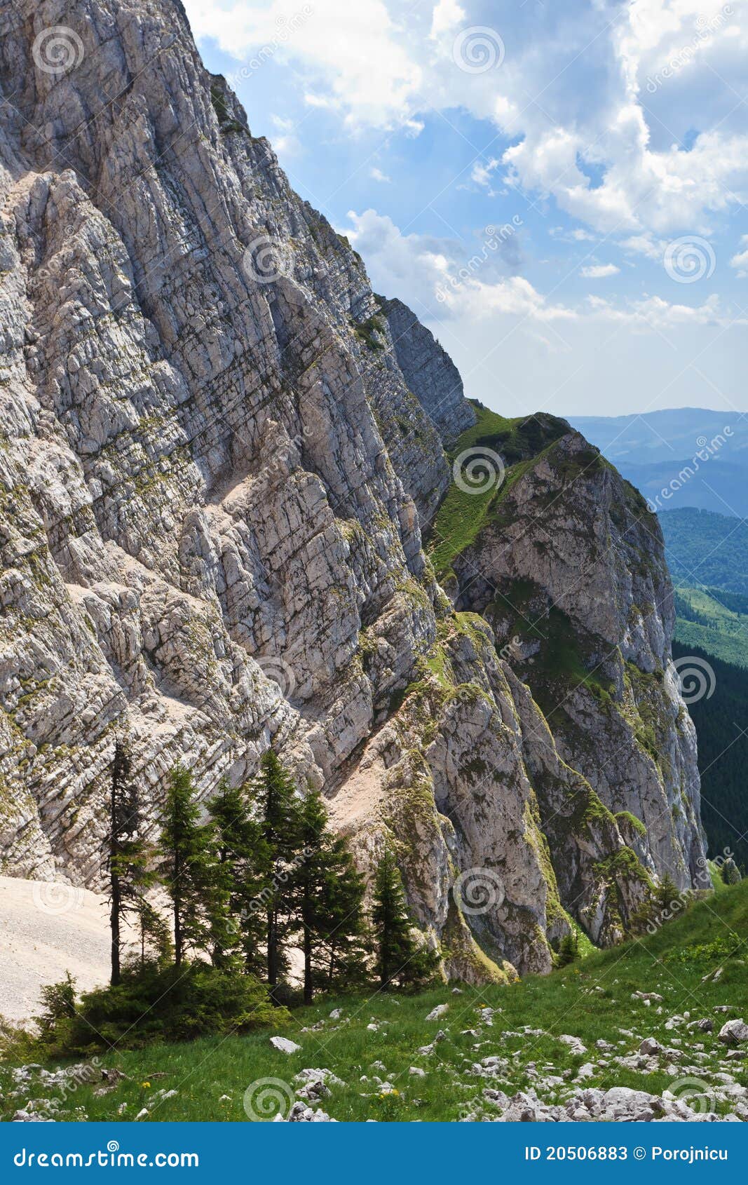 Mountain slope stock image. Image of summer, scenery - 20506883