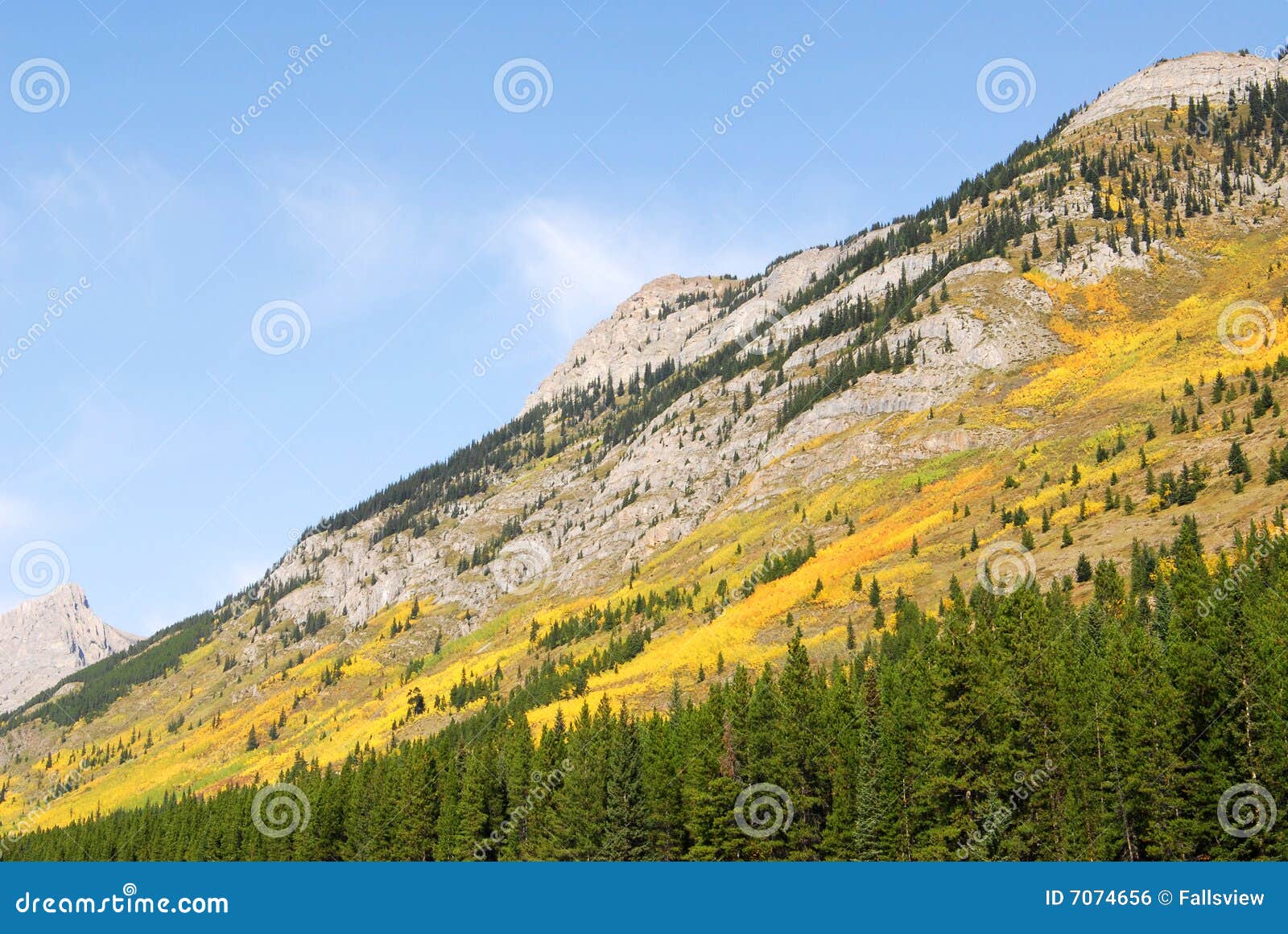 Mountain Slopes with Forests Stock Photo - Image of peaks, landscapes ...