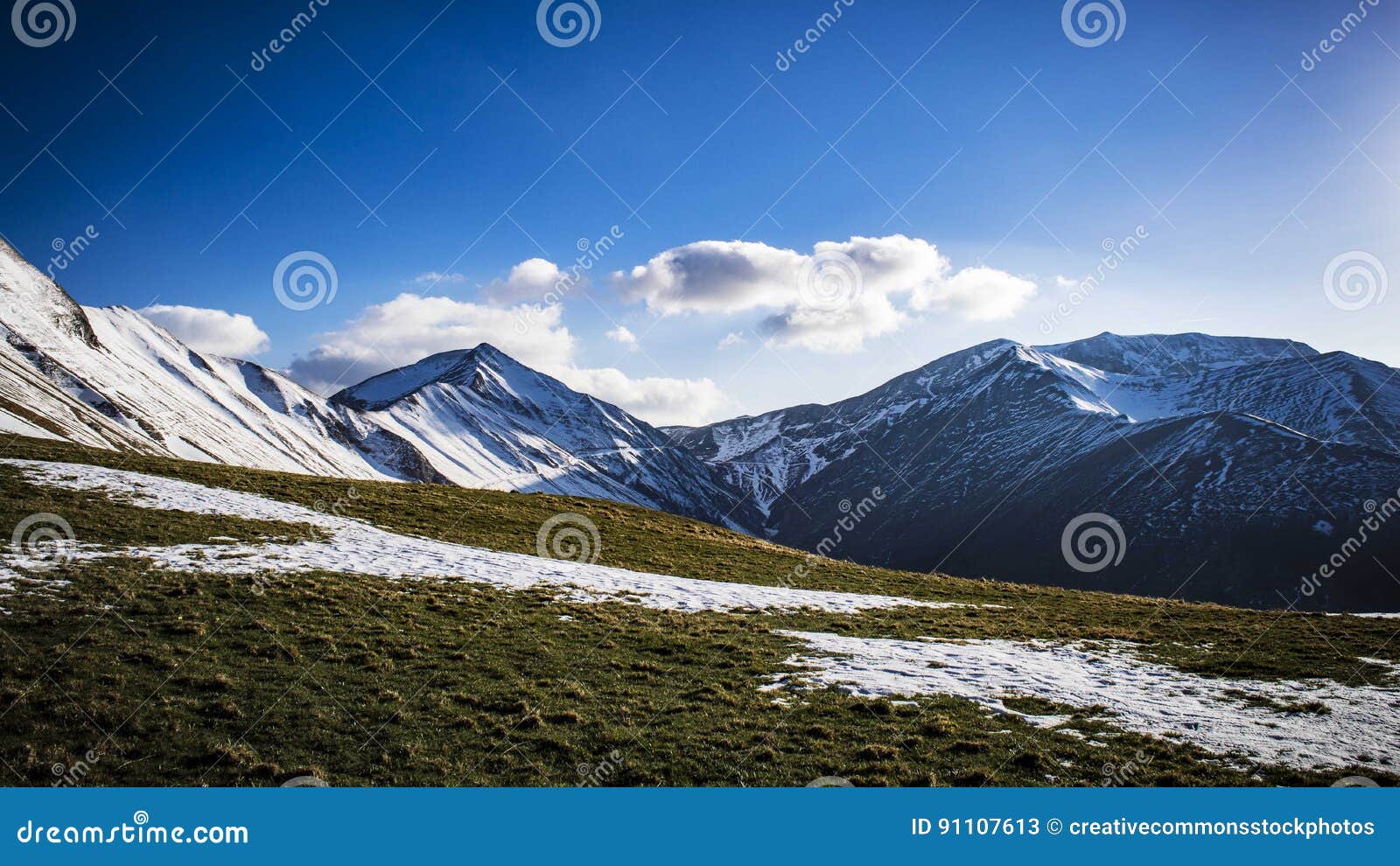 Mountain Slopes And Peaks Picture. Image: 91107613