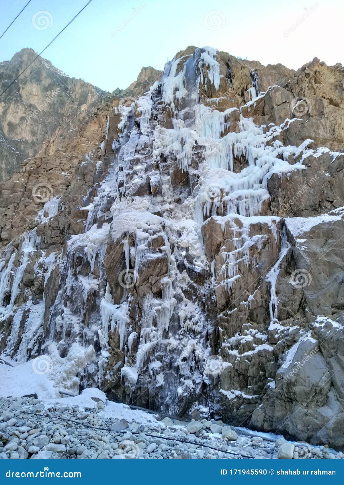 Mountain, Snow ,ice Water. Coldness Stock Photo - Image of coldness ...