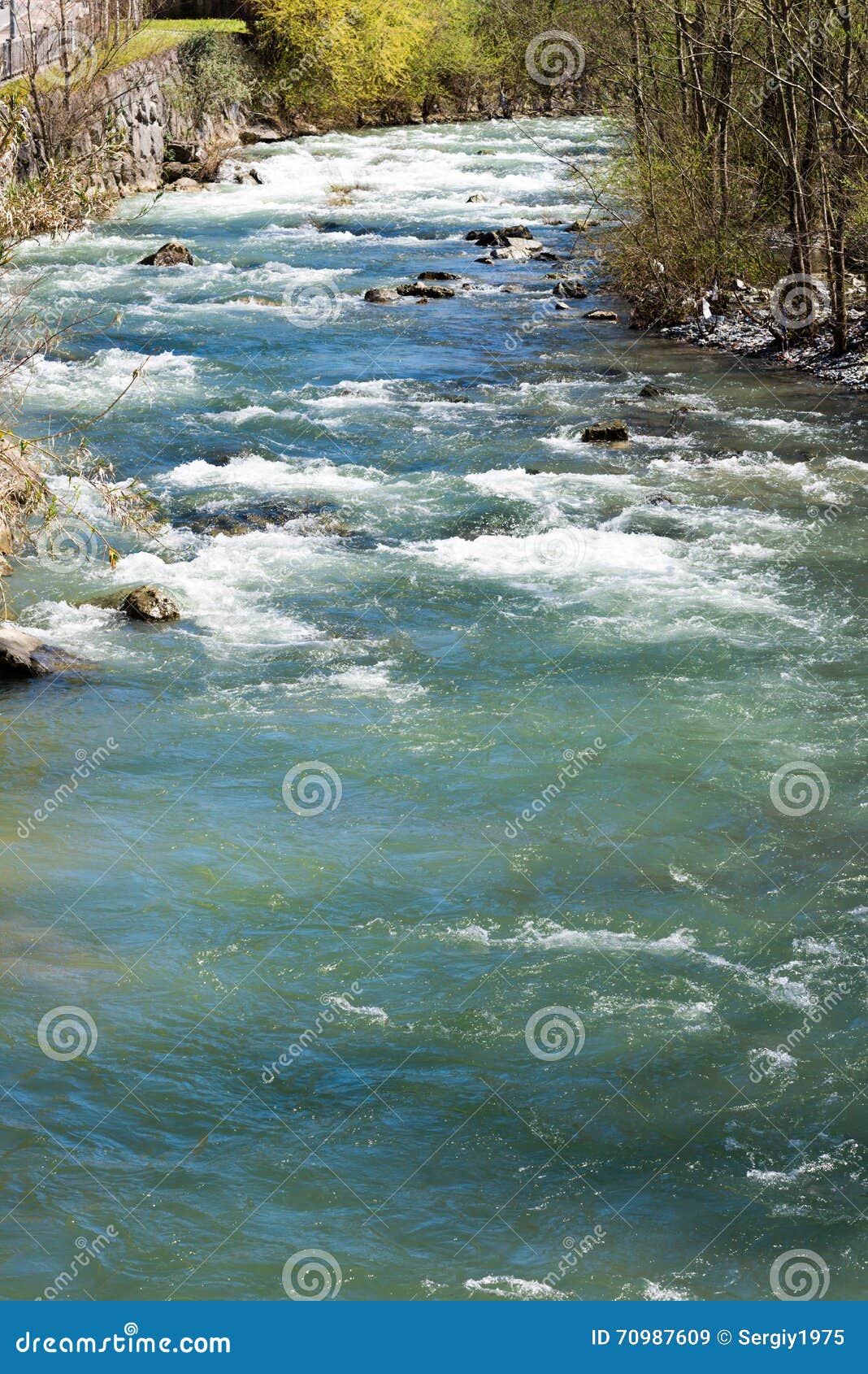 Mountain Source of Fresh Water Stock Image - Image of landscape ...
