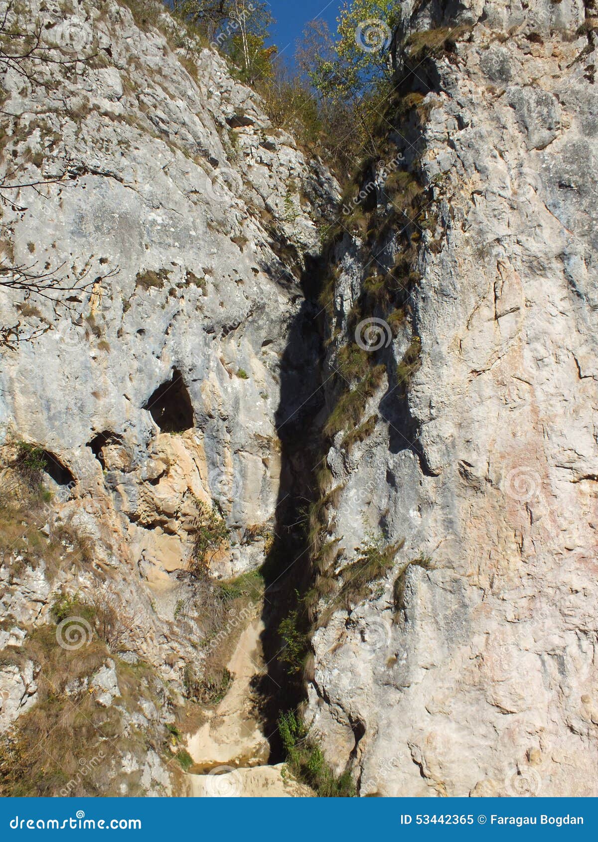 Mountain Split stock image. Image of geological, split - 53442365