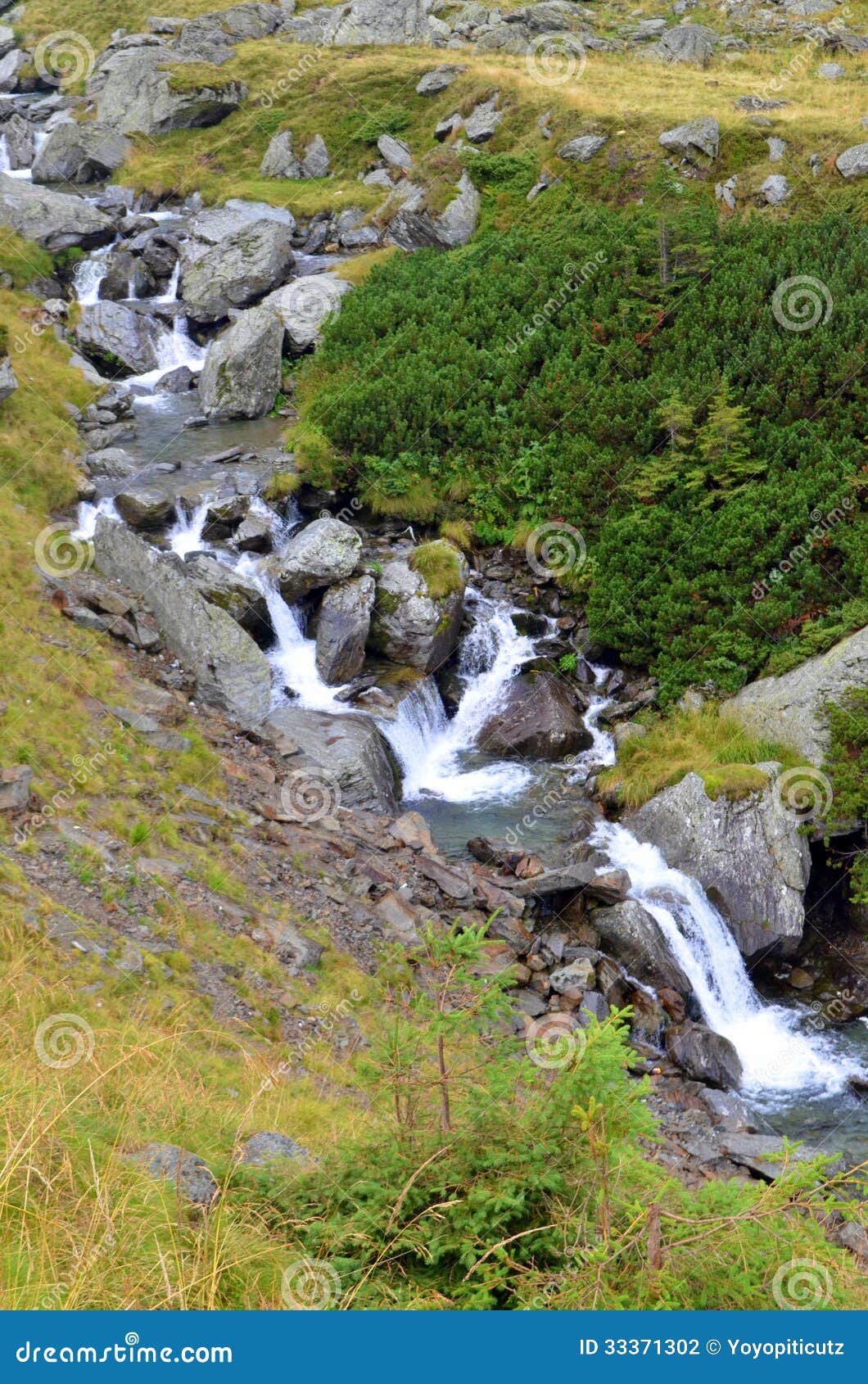 Mountain spring stock photo. Image of natural, geological - 33371302