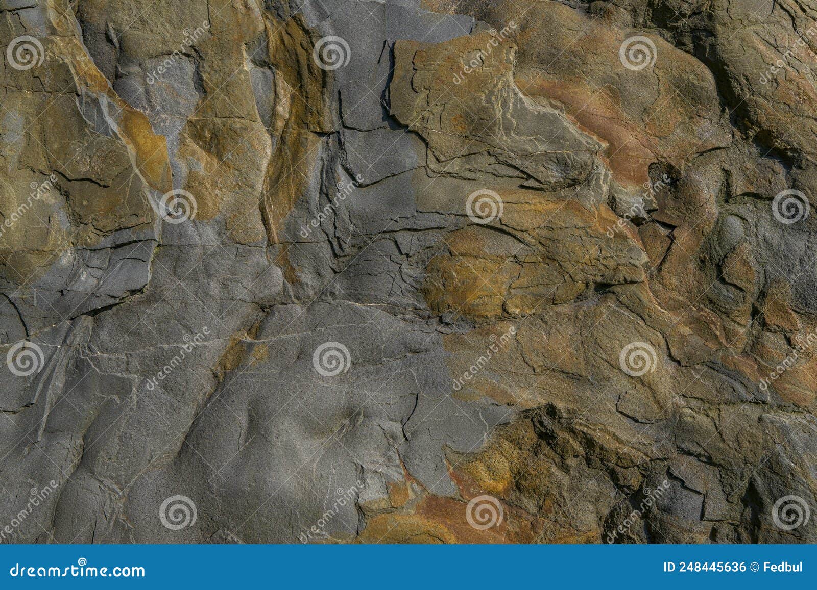 Mountain Stone Surface. Geological Rock Wall Texture Stock Photo ...