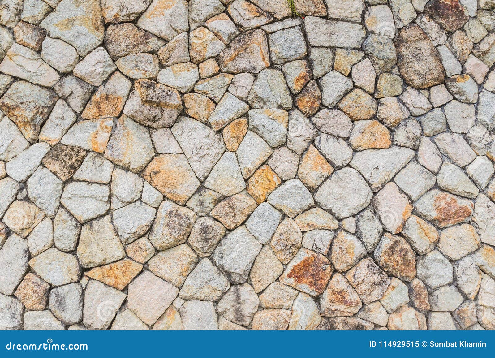 Mountain Stone Texture on Retaining Wall Background Stock Image - Image ...