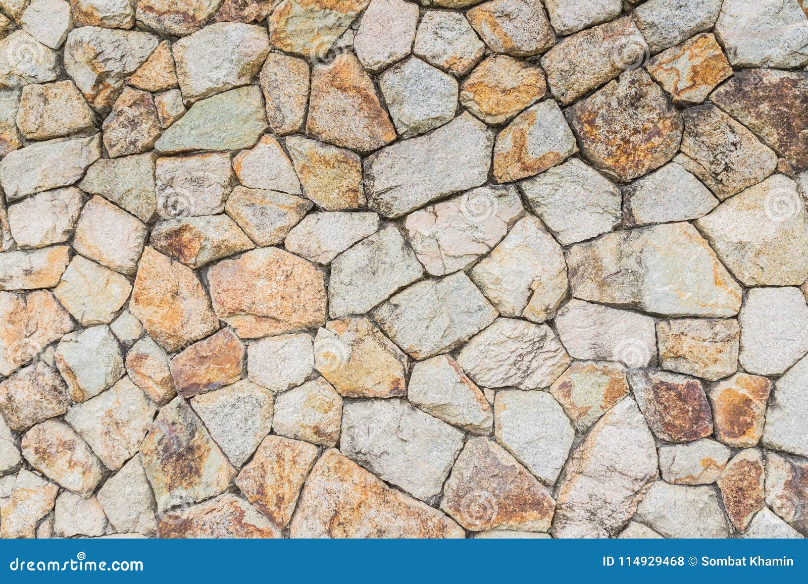 Mountain Stone Texture on Retaining Wall Background Stock Photo - Image ...