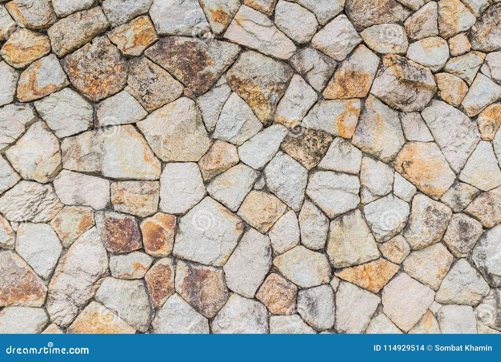 Mountain Stone Texture on Retaining Wall Background Stock Photo - Image ...