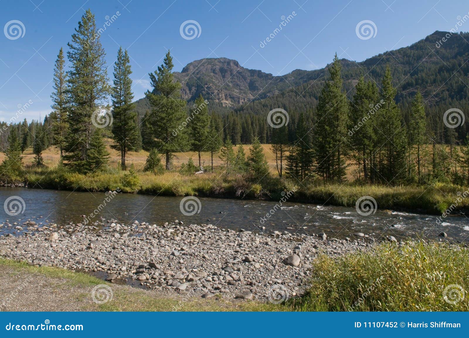 Mountain stream stock photo. Image of creek, rocky, highway - 11107452