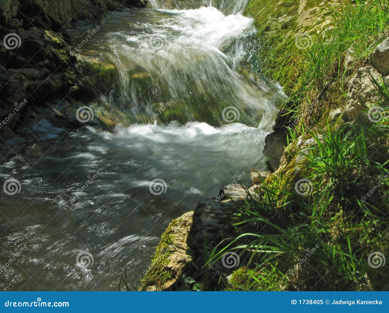 Mountain Stream Picture. Image: 1738405