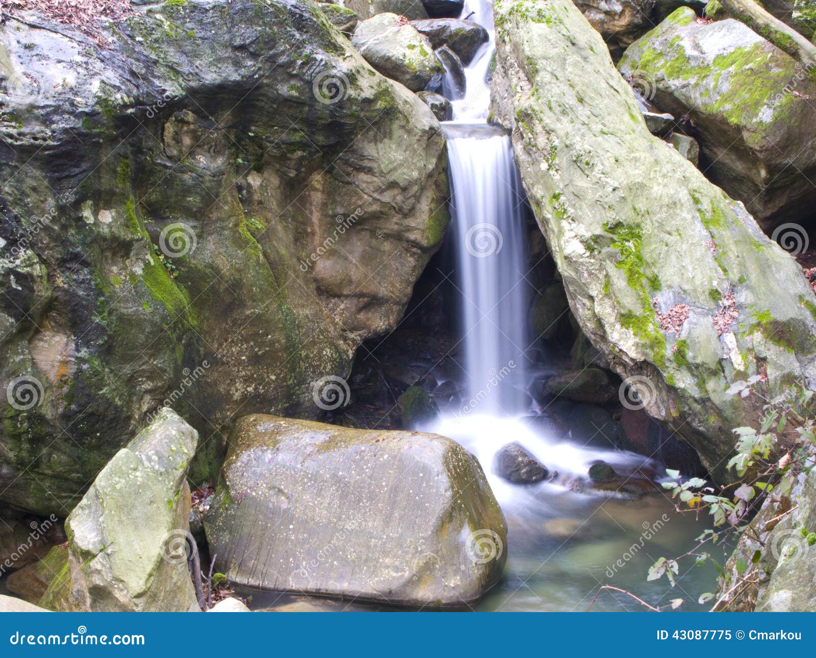 Mountain stream stock image. Image of forest, beautiful - 43087775