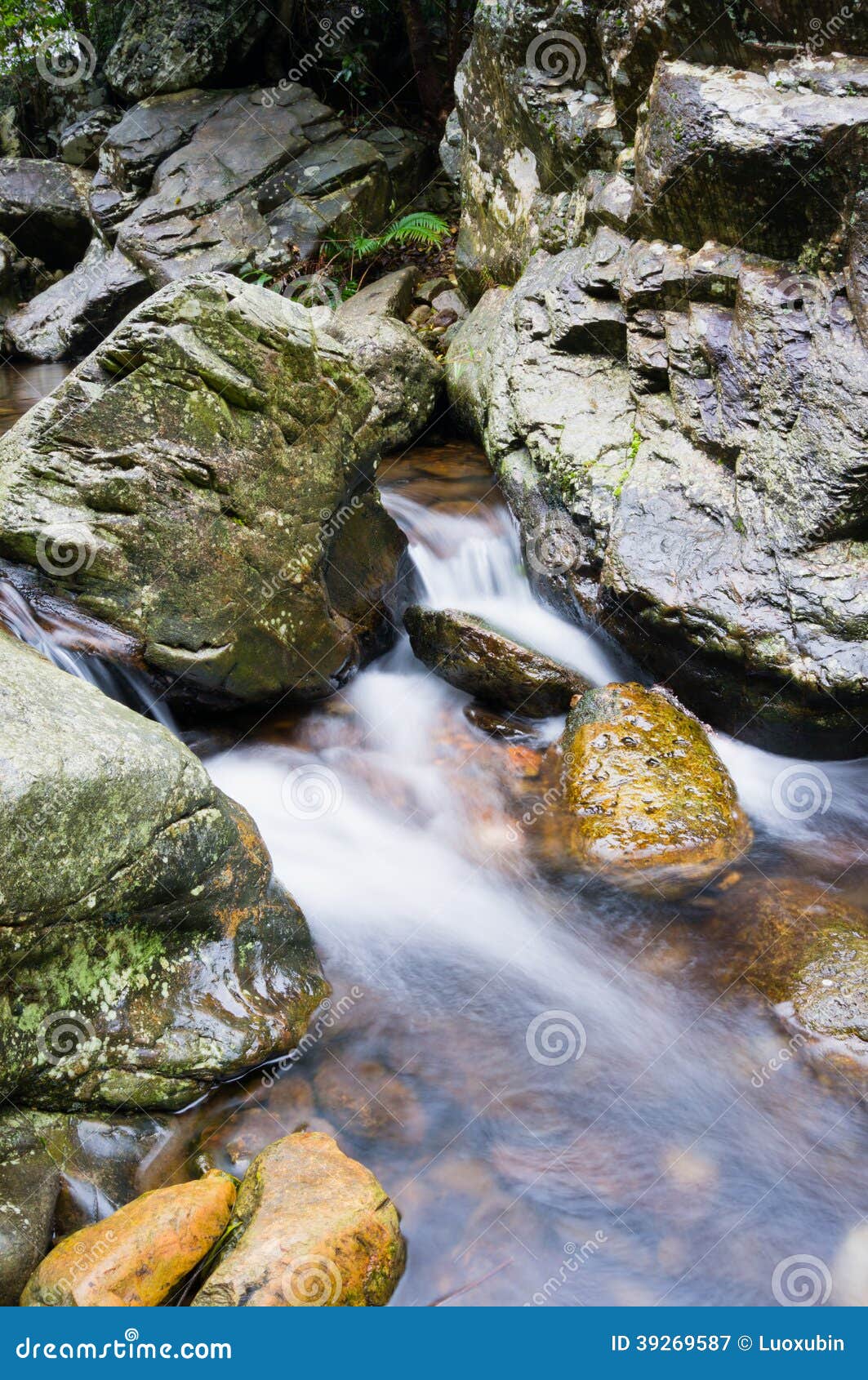 Mountain stream stock image. Image of stone, nature, outdoor - 39269587