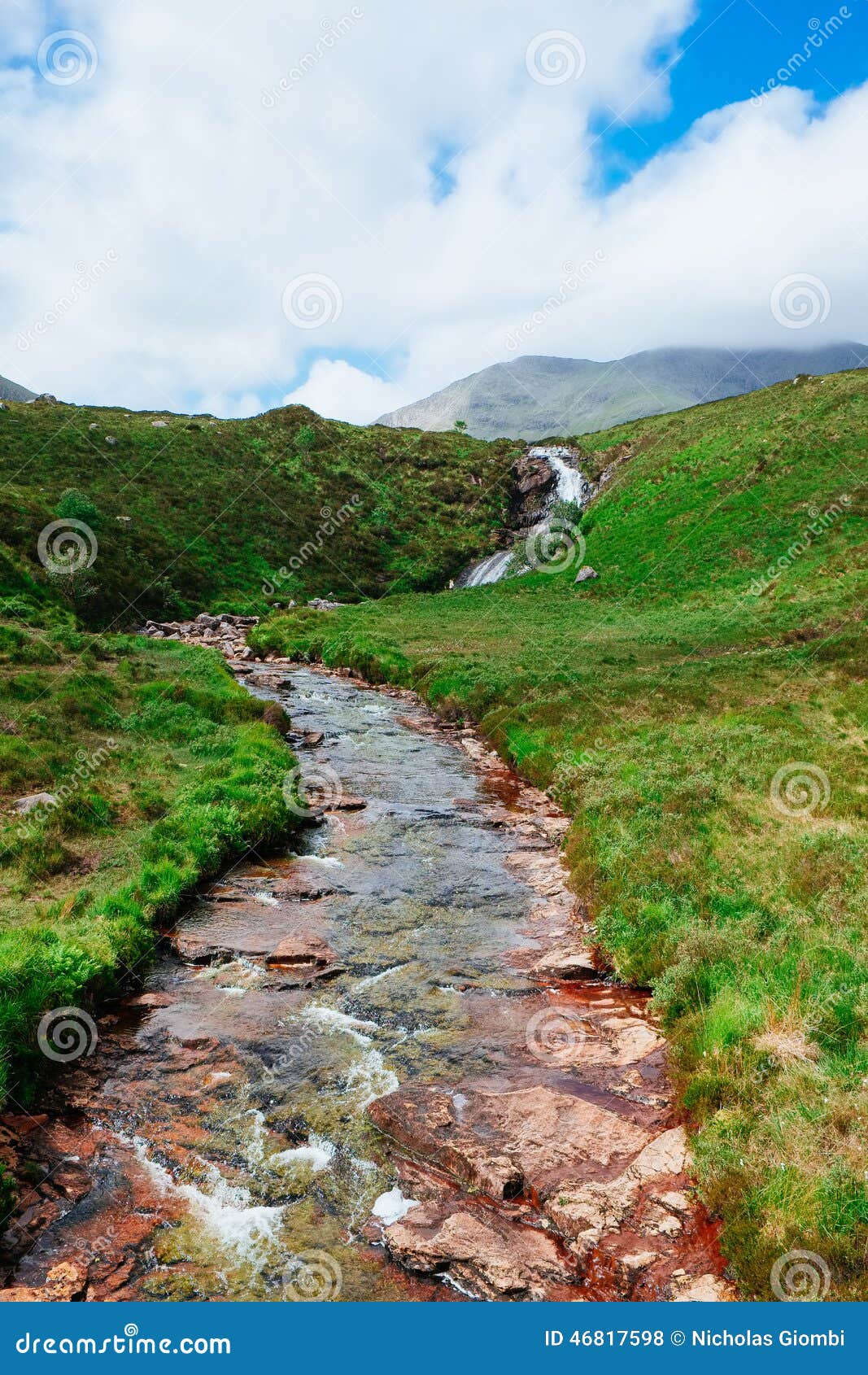 Mountain Stream Scotland stock photo. Image of mountain - 46817598