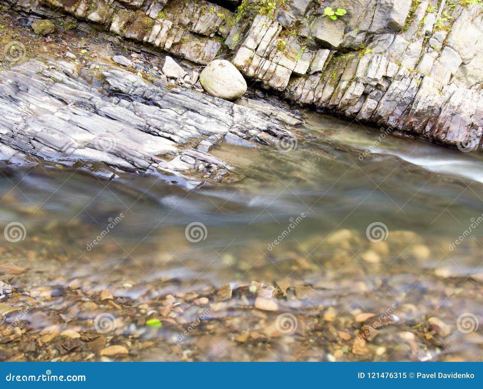 Mountain Stream Stones stock image. Image of stream - 121476315