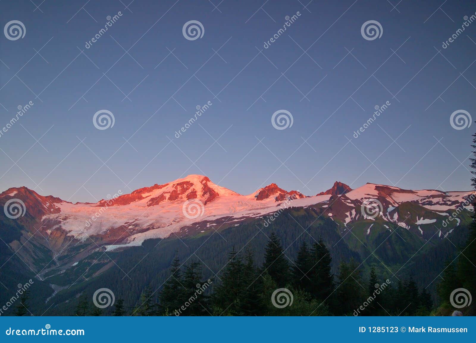 Mountain Sunset Picture. Image: 1285123