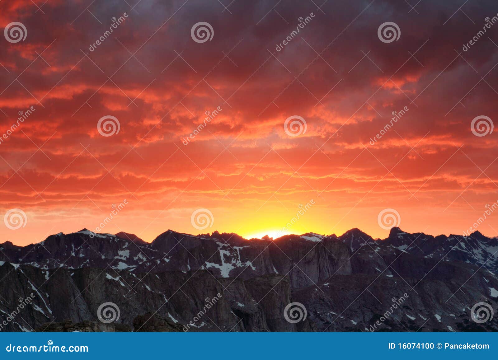 Mountain sunset stock photo. Image of rocky, cliffs, landscape - 16074100