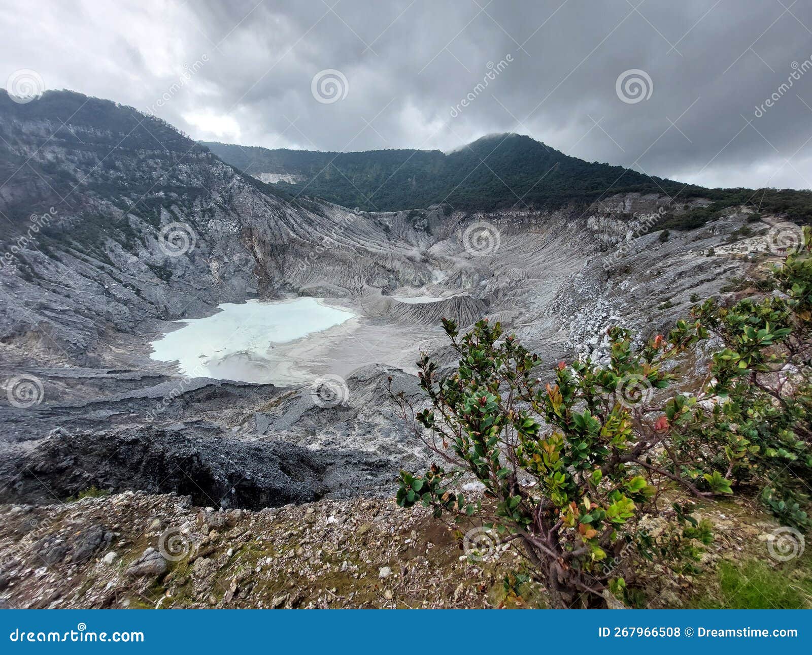 Mountain tangkuban perahu stock photo. Image of alps - 267966508