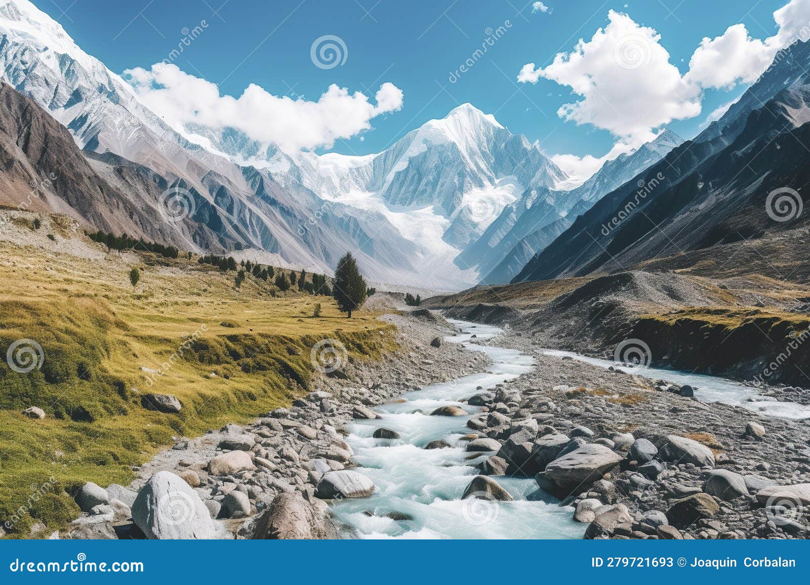 A Mountain in Tibet Over 8000 Meters High. Ai Generated Stock Image ...