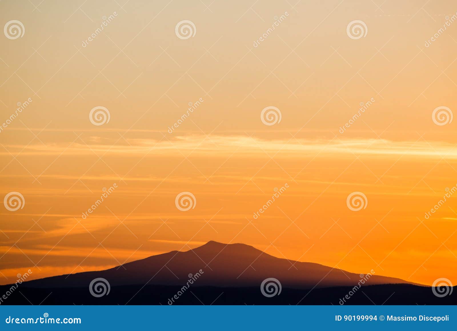 Mountain top at sunset stock photo. Image of long, beauty - 90199994