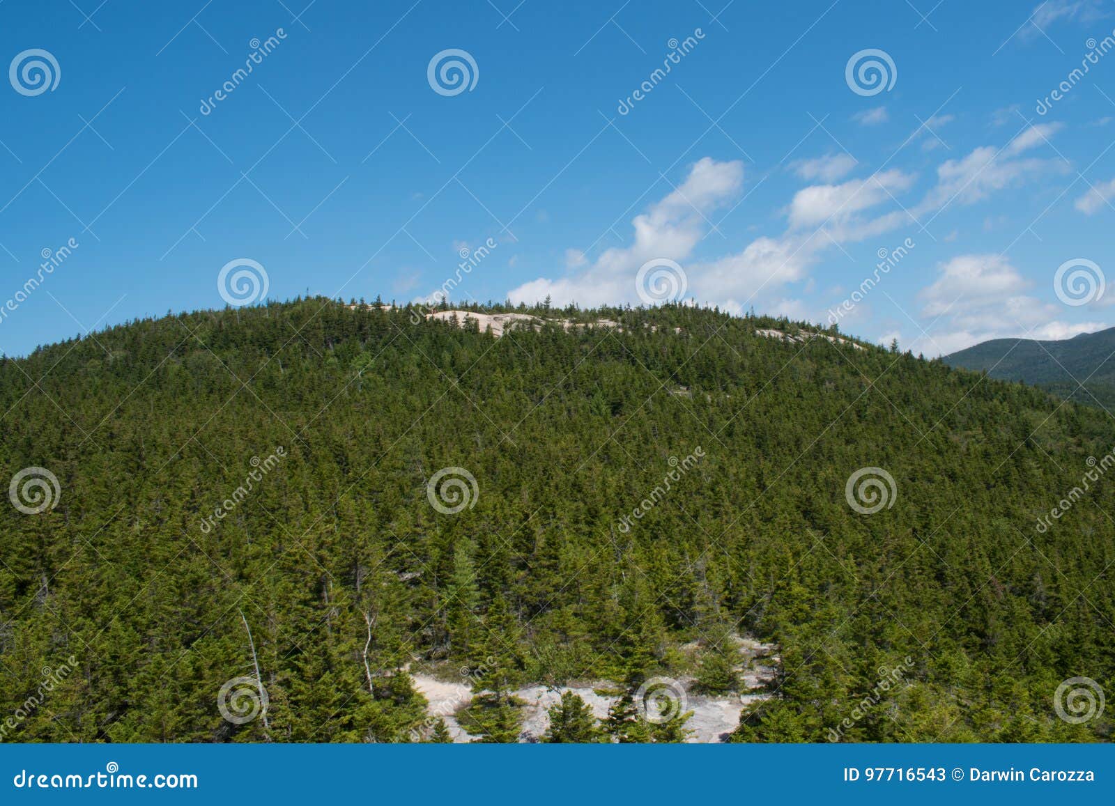 Mountain Top View stock image. Image of horizon, skyline - 97716543