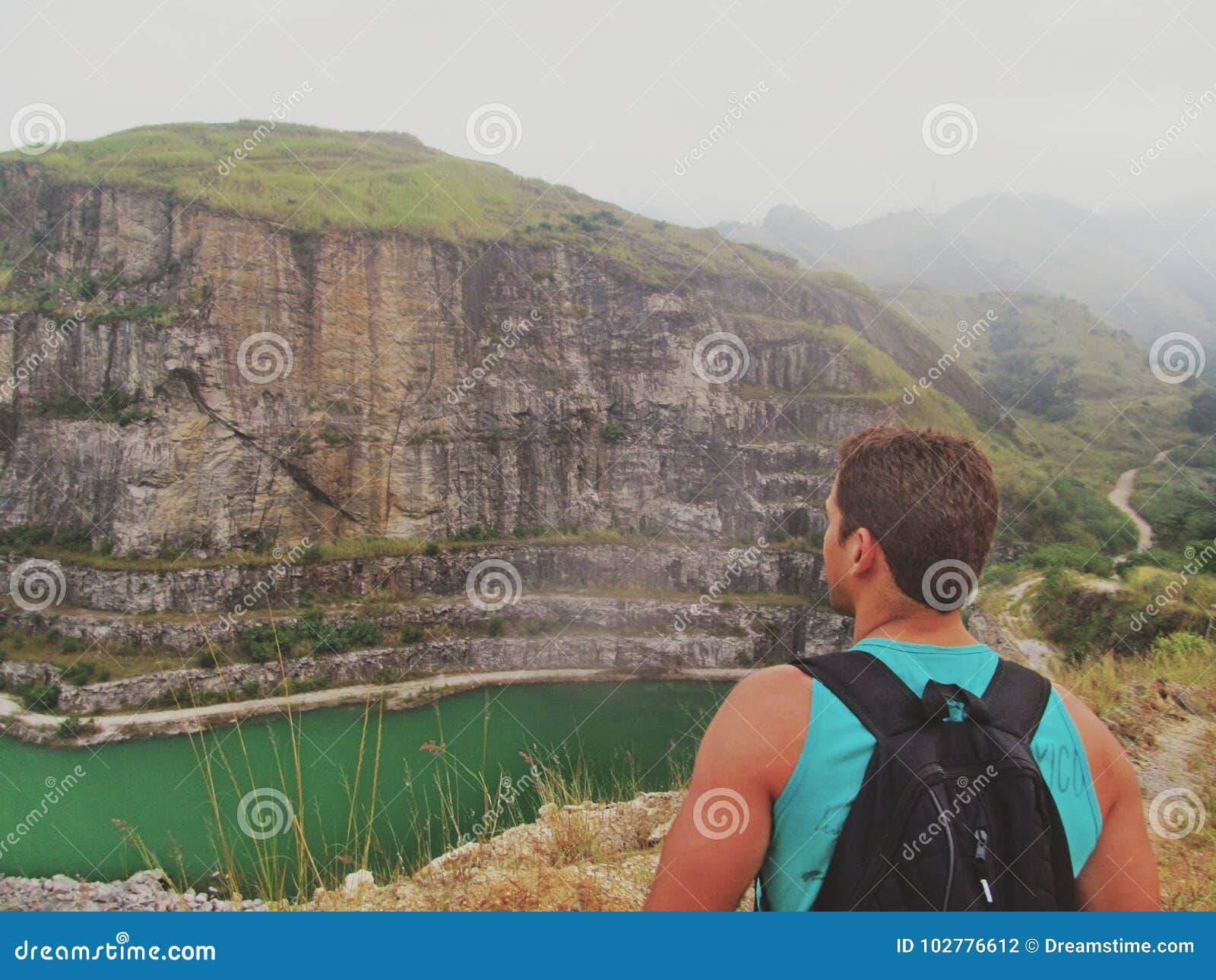 Mountain tracking stock photo. Image of mountain, faith - 102776612