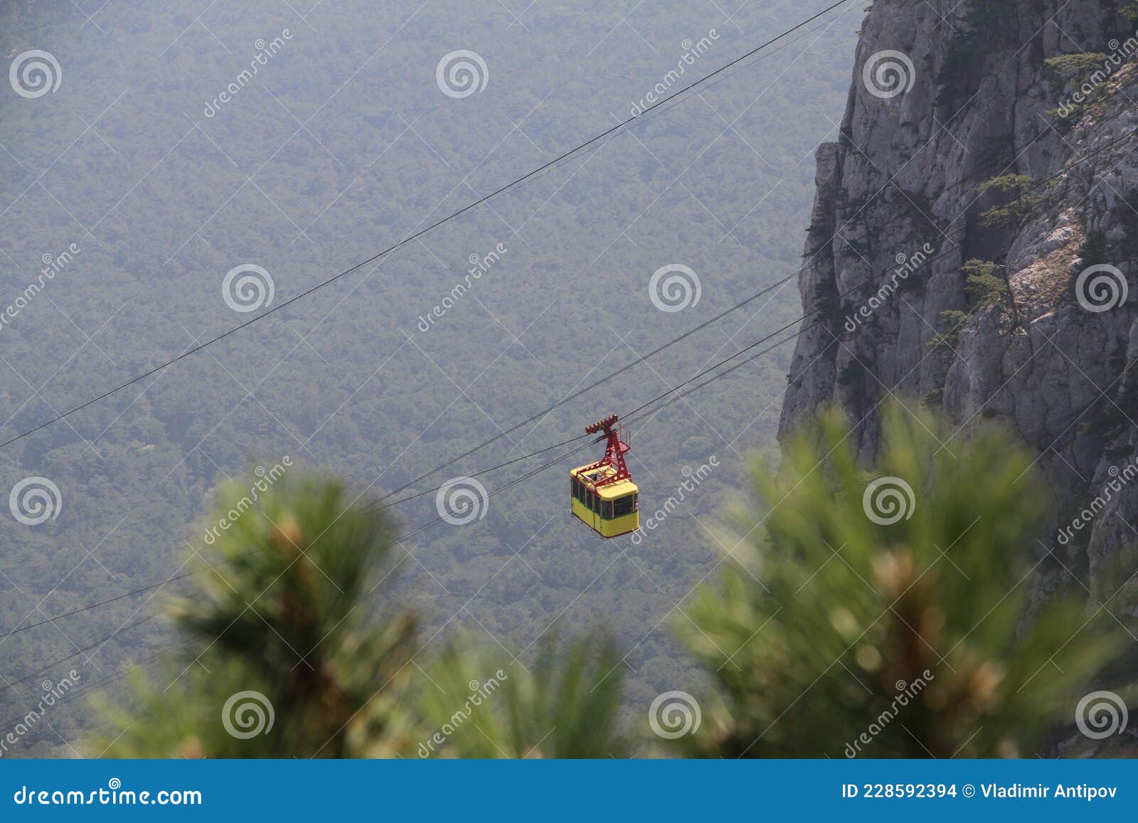 Mountain trolley stock photo. Image of vehicle, troll - 228592394