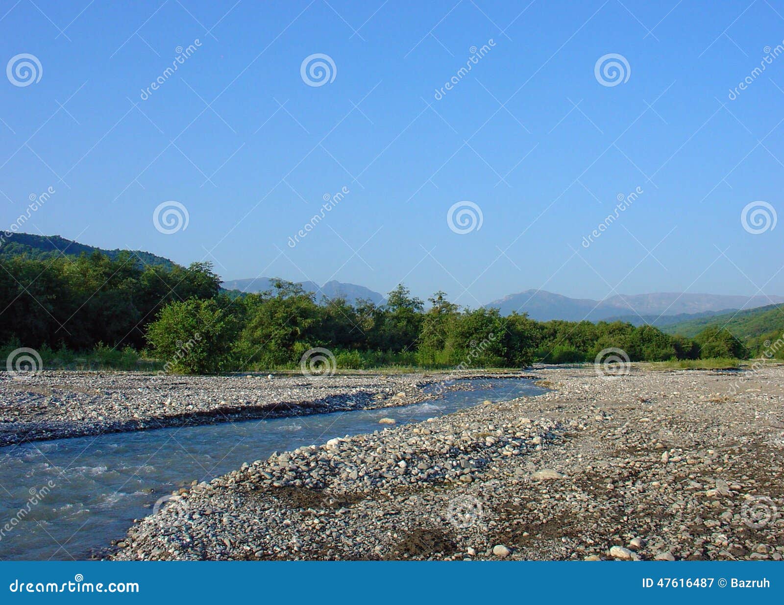 Mountain valley and river stock image. Image of mountain - 47616487