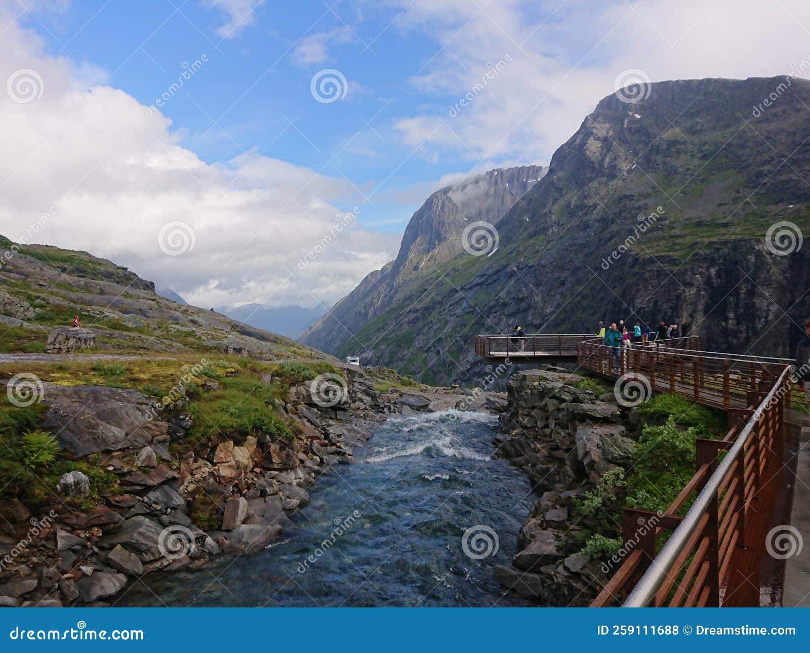 Mountain Valley River Beautifull Editorial Stock Photo - Image of ...