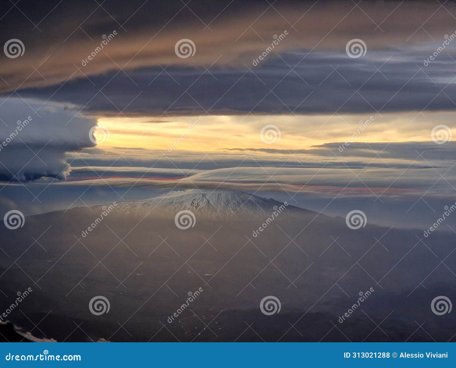 Mountain View from Airplane Cockpit Stock Photo - Image of cockpit ...