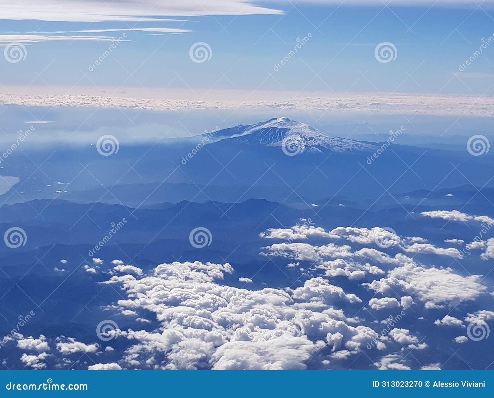 Mountain View from Airplane Cockpit Stock Photo - Image of aircraft ...