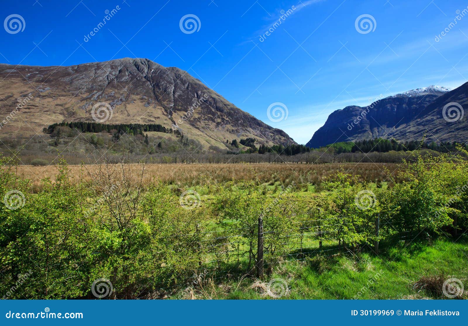 Glencoe - View To the Mountains Stock Image - Image of glencoe, journey ...