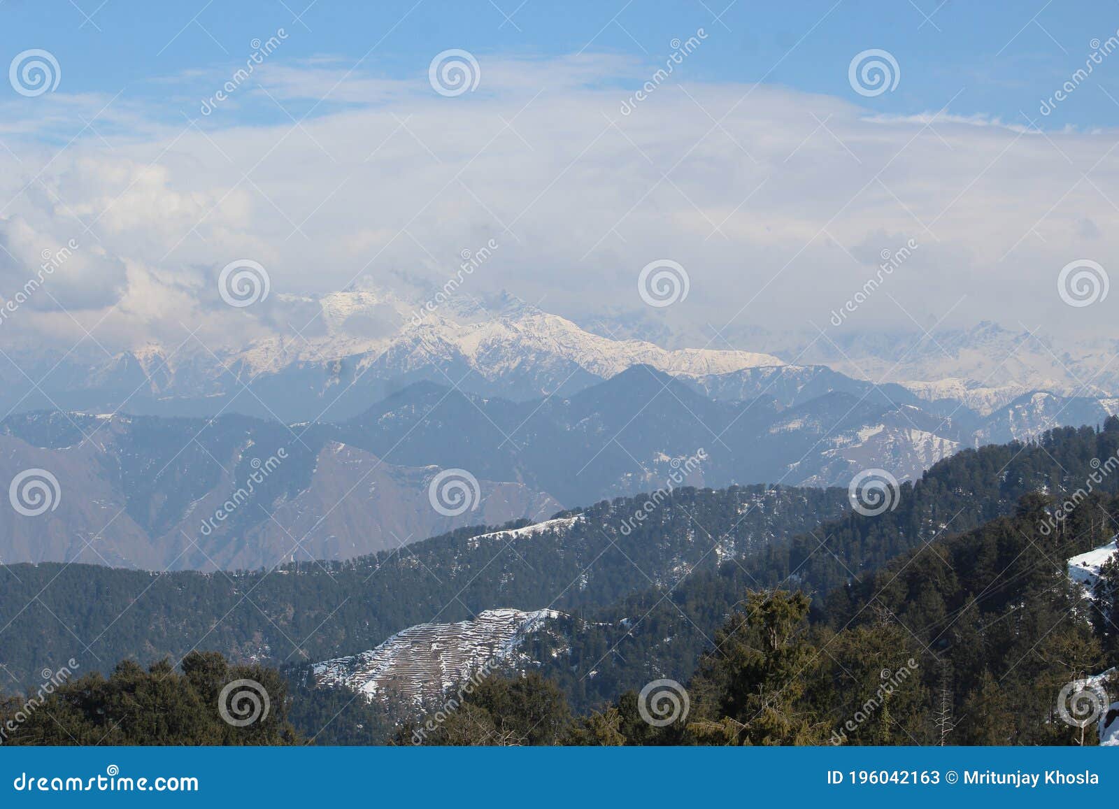 Mountain View from Jot & X28;Chamba, Himachal Pradesh& X29; Stock Image ...