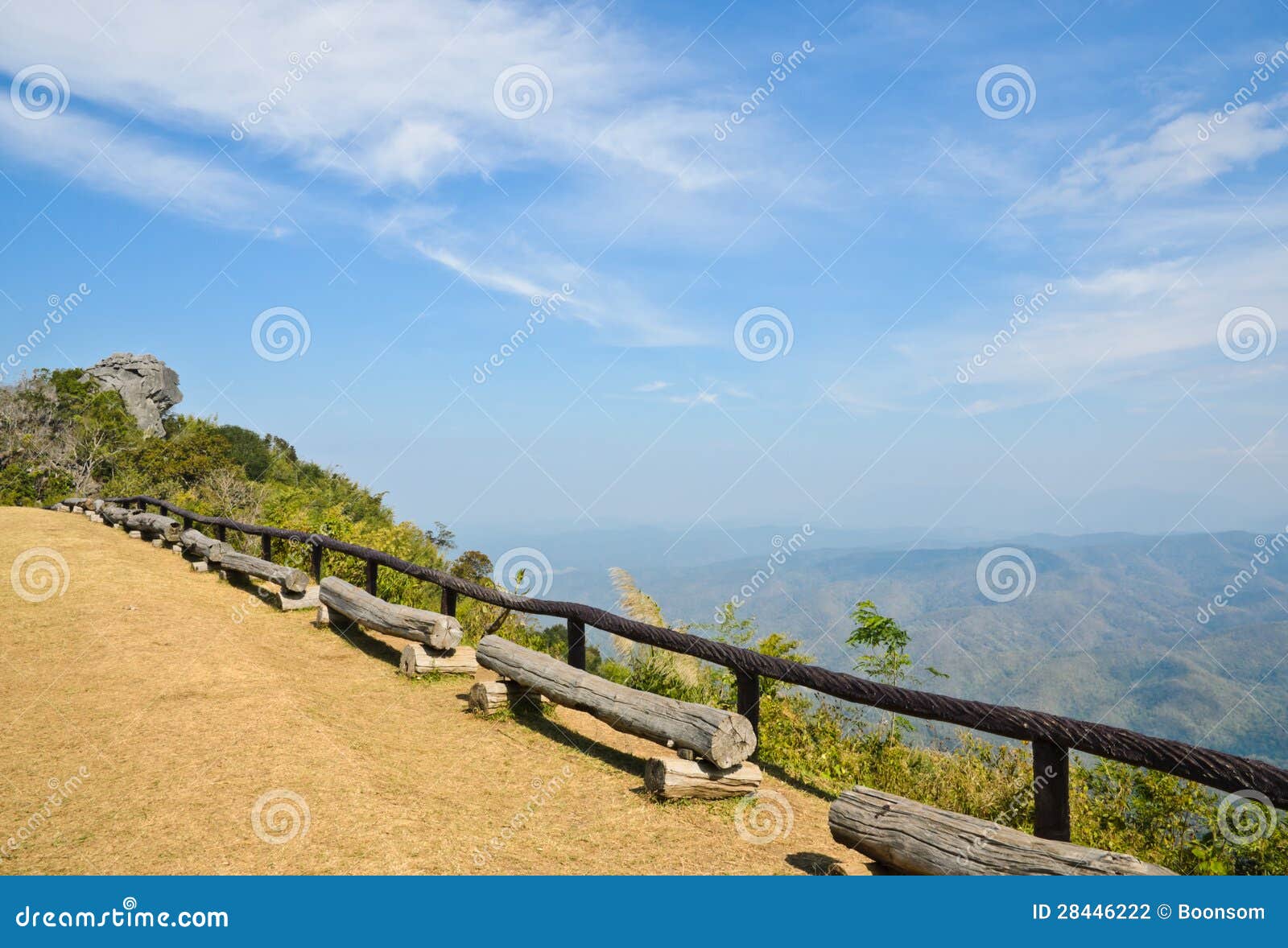 Mountain view point stock photo. Image of cloud, bright - 28446222