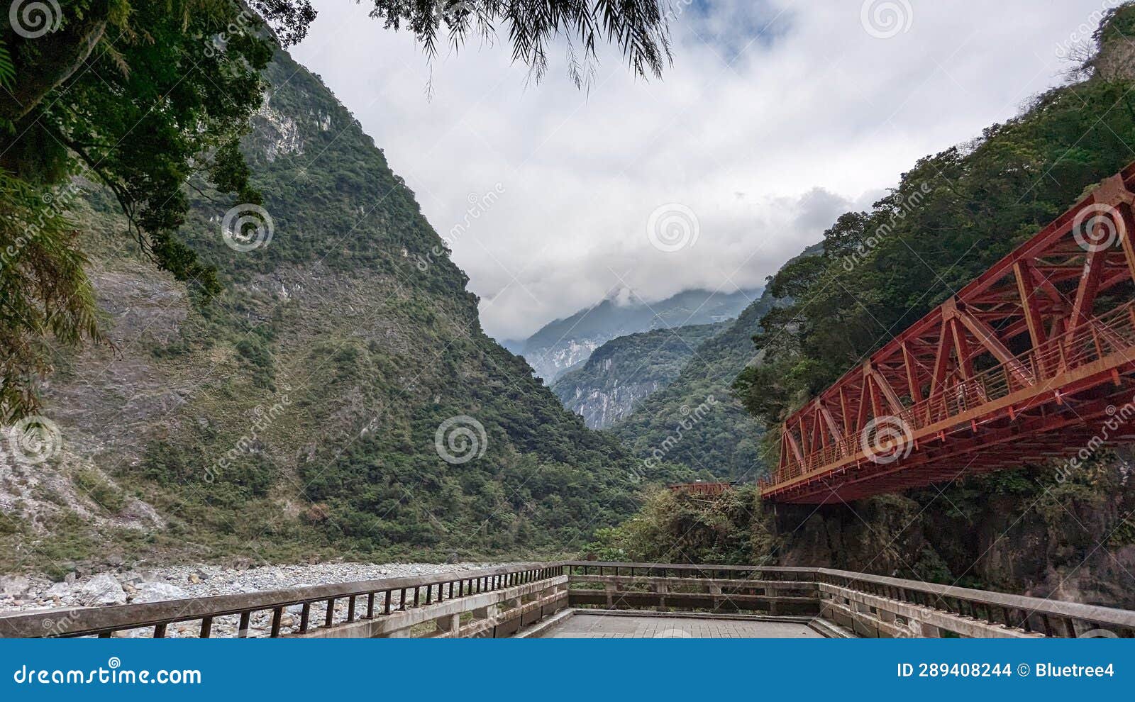 Mountain View from Valley in Taiwan National Park Stock Photo - Image ...