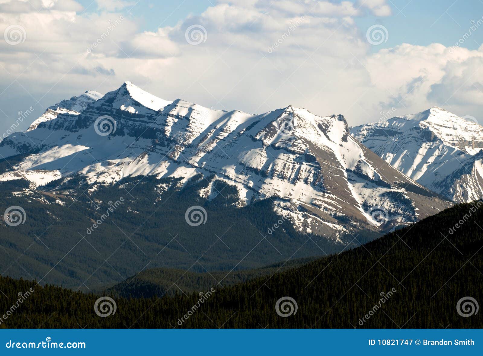 Mountain Views stock image. Image of cold, alberta, country - 10821747